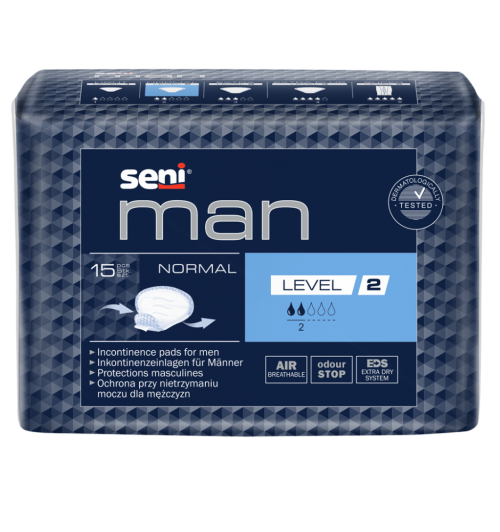 Seni Man Super Level 5 - INCONTINENTIEVERBAND VOOR MANNEN - Seni